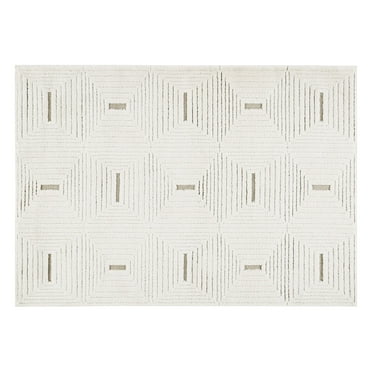 Better Homes & Gardens Hand Knotted Geo 8' x 10' Rug by Dave & Jenny ...