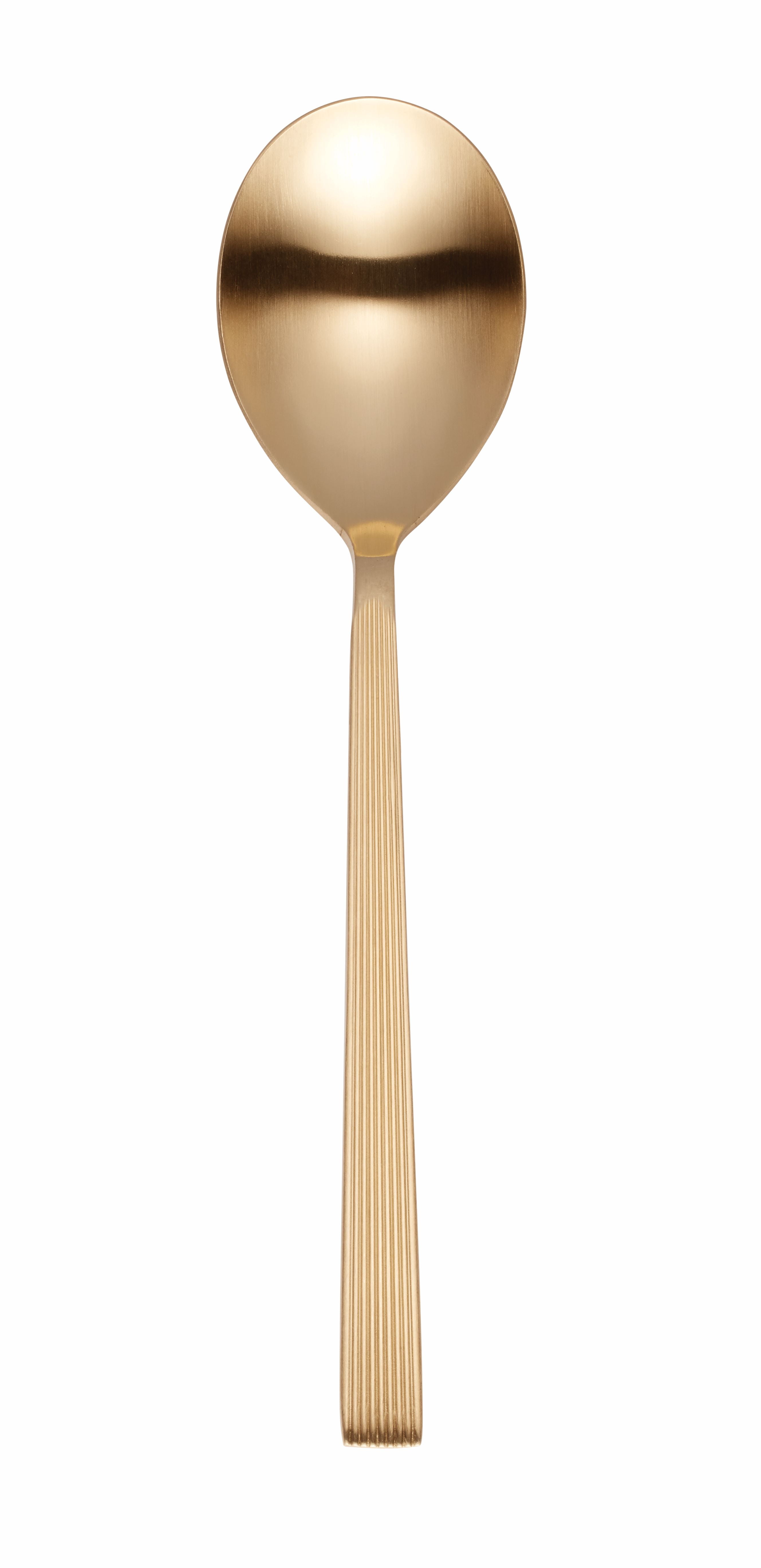 Better Homes & Gardens Stainless Steel River Gold Serving Spoon ...