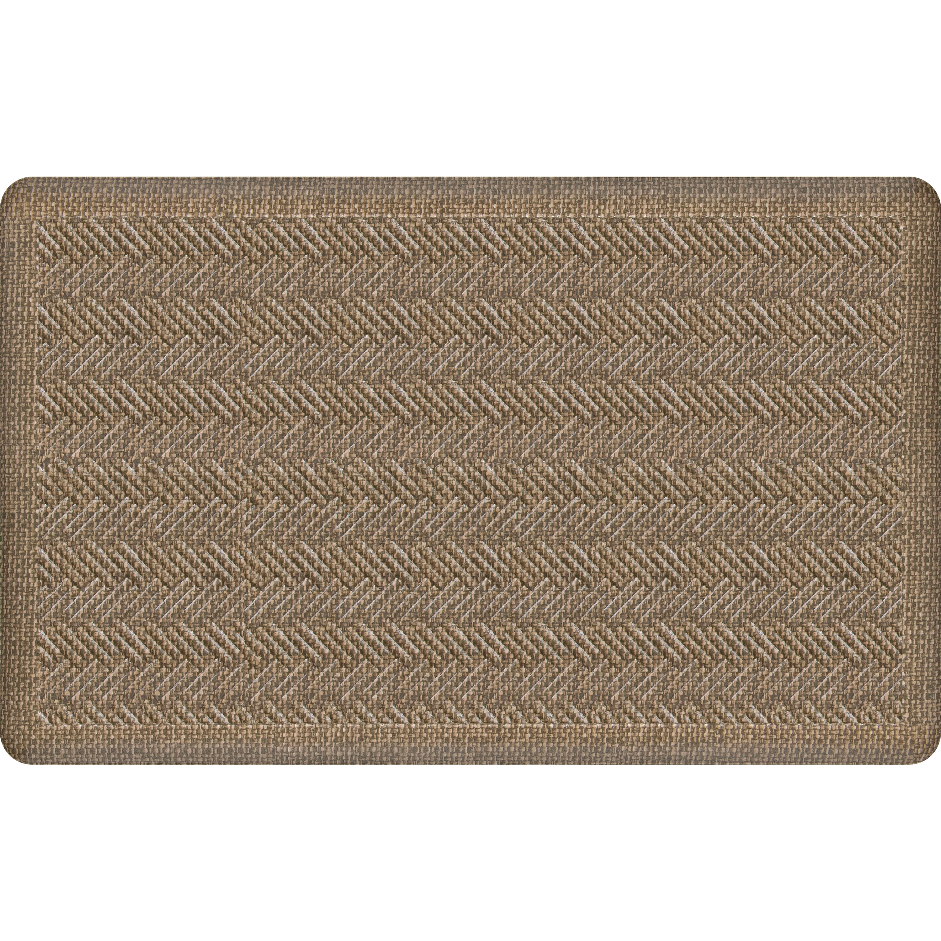 Better Homes & Gardens Textured Burlap Kitchen Anti-Fatigue Mat, Brown ...