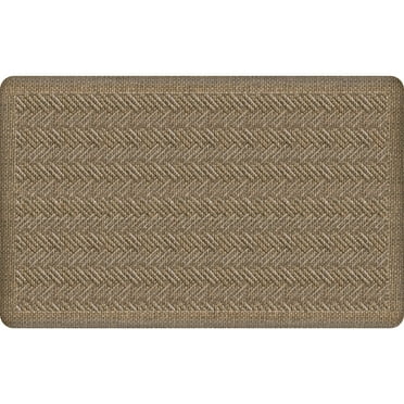 Better Homes & Gardens Darby Persian Chenille Kitchen Comfort Mat, Tan ...