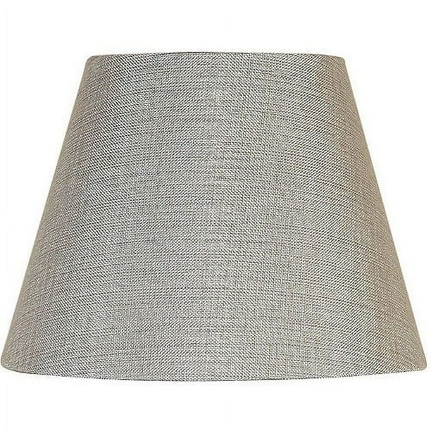 Better Homes & Gardens Textured Empire Accent Lamp Shade, Silver ...
