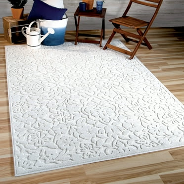 Unique Loom Aras Soft Solid Shag Rug - Walmart.com
