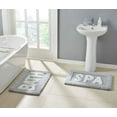Better Homes & Gardens Tufted Typography Microfiber Bath & Spa Rug Set ...