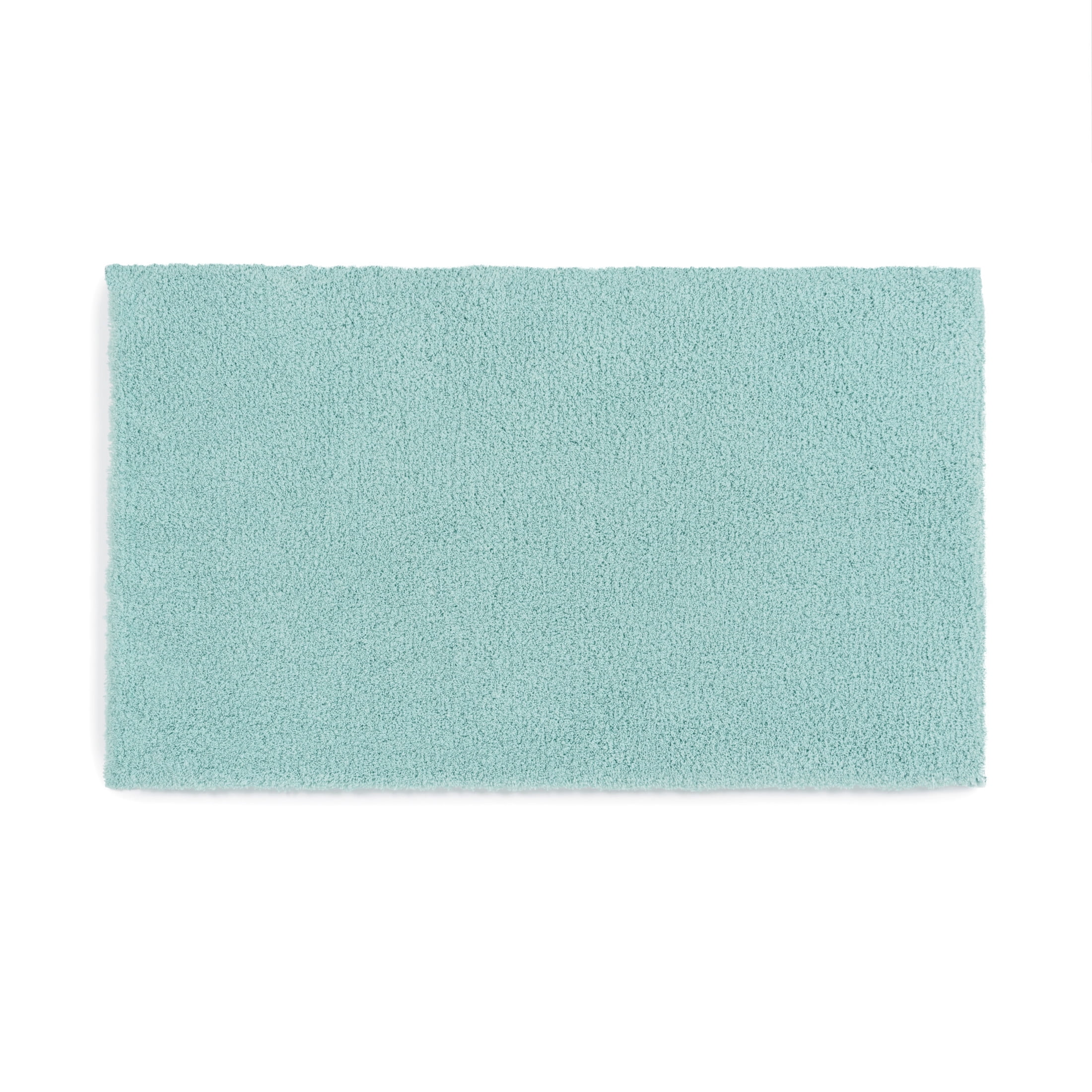 Better Homes & Gardens Ultra Soft Polyester Bath Rug 20x34 Aquifer Skid ...