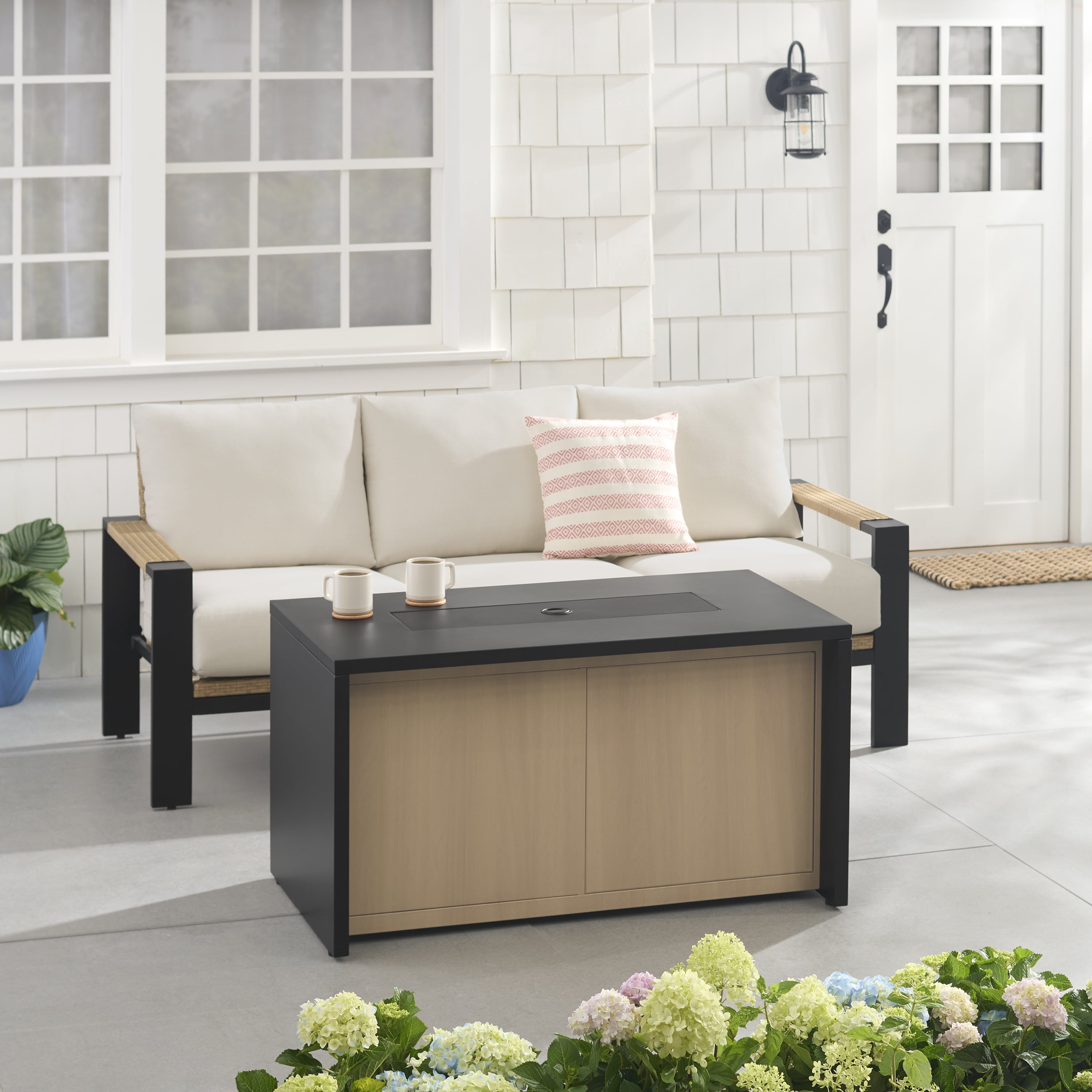 Better Homes & Gardens Ventura 4 Piece Outdoor Furniture Conversation ...