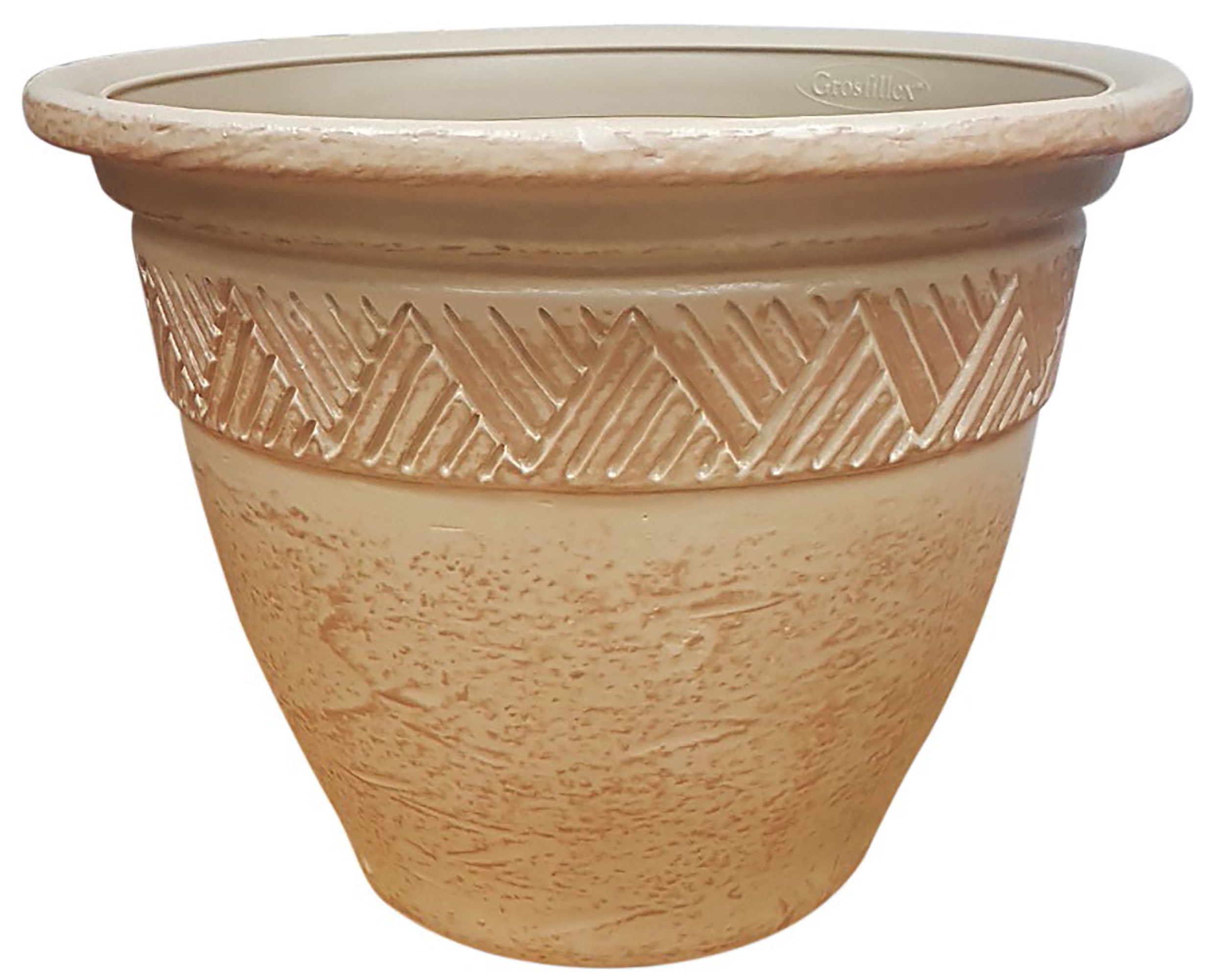Better Homes & Gardens Vickerstaff 15" Decorative Planter - Matte Light ...