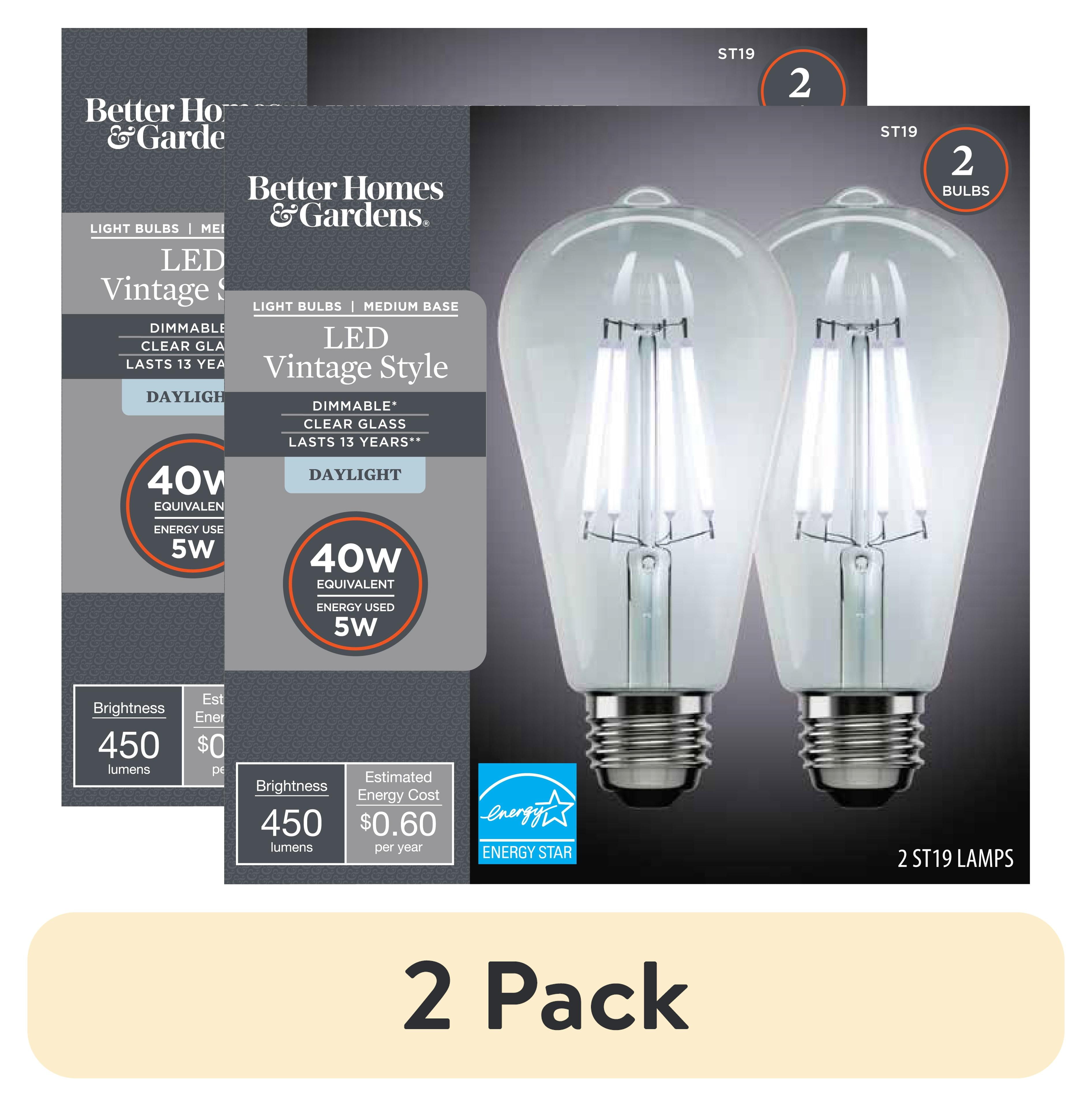 Customer reviews for (2 pack) Better Homes & Gardens Vintage LED Light ...