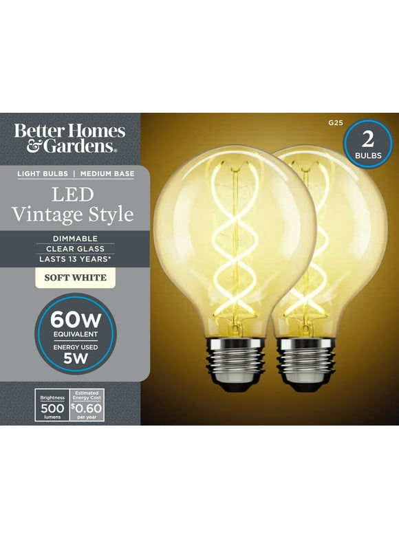 LED Vintage Light Bulbs in LED Light Bulbs - Walmart.com
