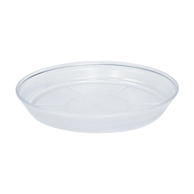 Better Homes & Gardens Vinyl Translucent Round Resin Saucer, 14-inch ...