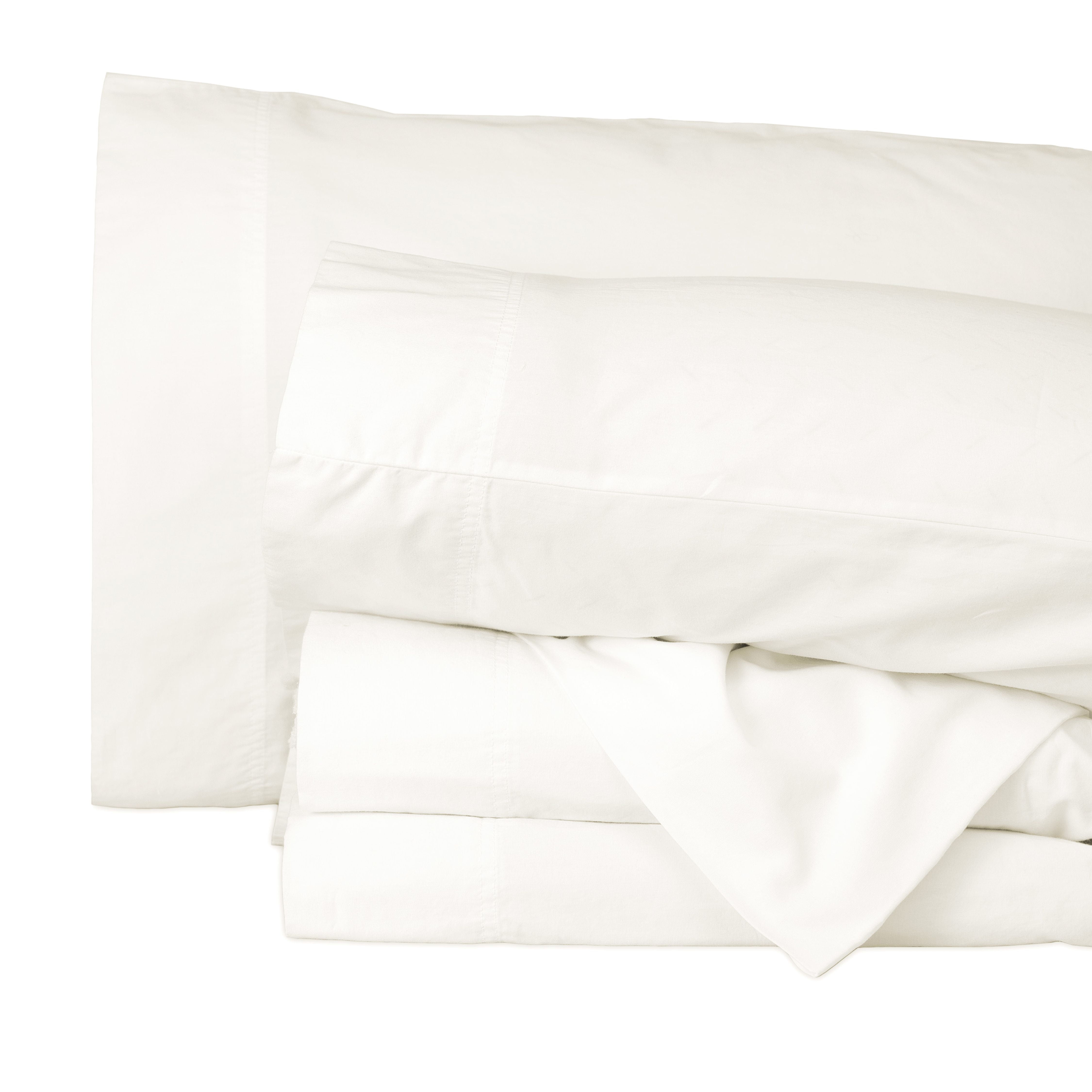Washed Cotton Percale 300 Thread Count Sheet Set - Walmart.com