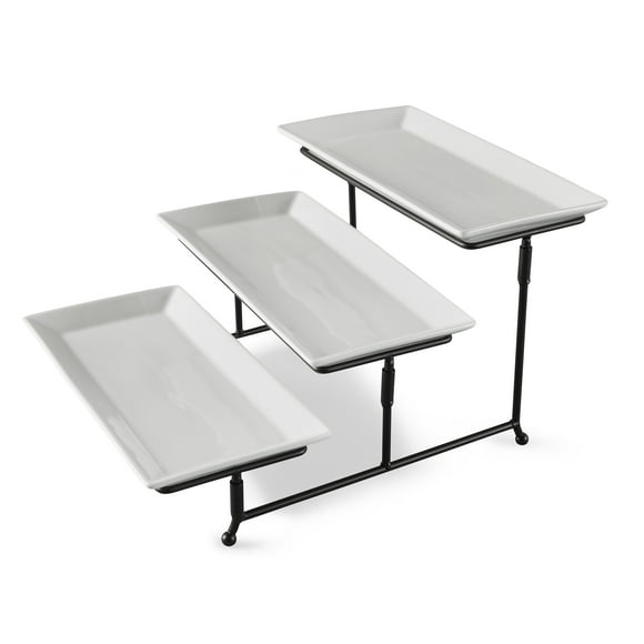 Shop 3-Tier Server Trays in Various Styles and Colors for Your Home