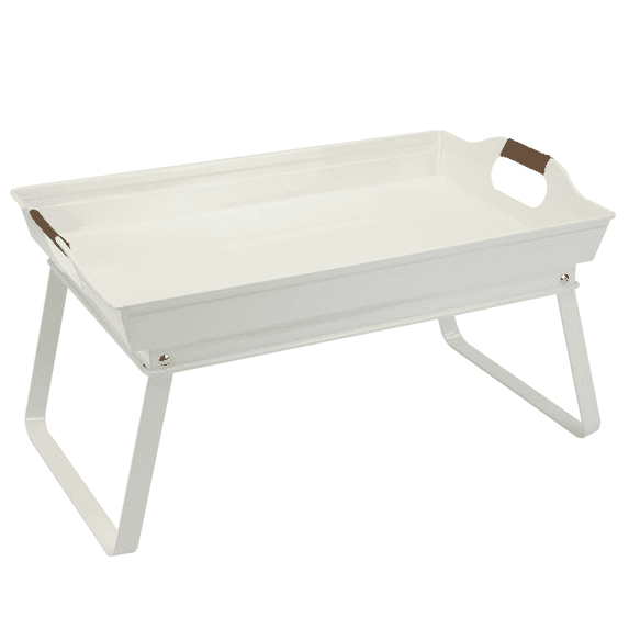 Better Homes & Gardens White Rectangular Galvanized Steel Bed Serving ...