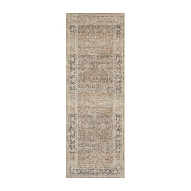 Better Homes and Garden, Neutral Persian Runner Rug, 2.5X7 - Walmart.com