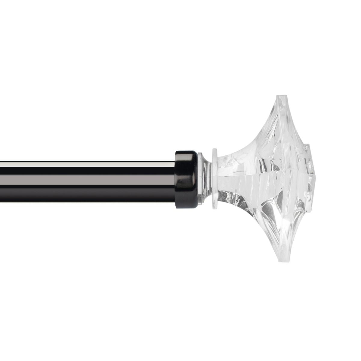 Better Homes and Gardens 1" Stacked Acrylic Square Drapery Single ...