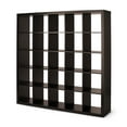 Better Homes and Gardens 25 Cube Organizer Room Divider, Espresso ...