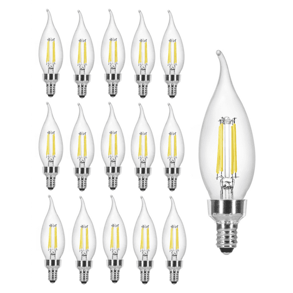 Better Homes and Gardens 5.5W (60W Equivalent) B10 Daylight LED ...