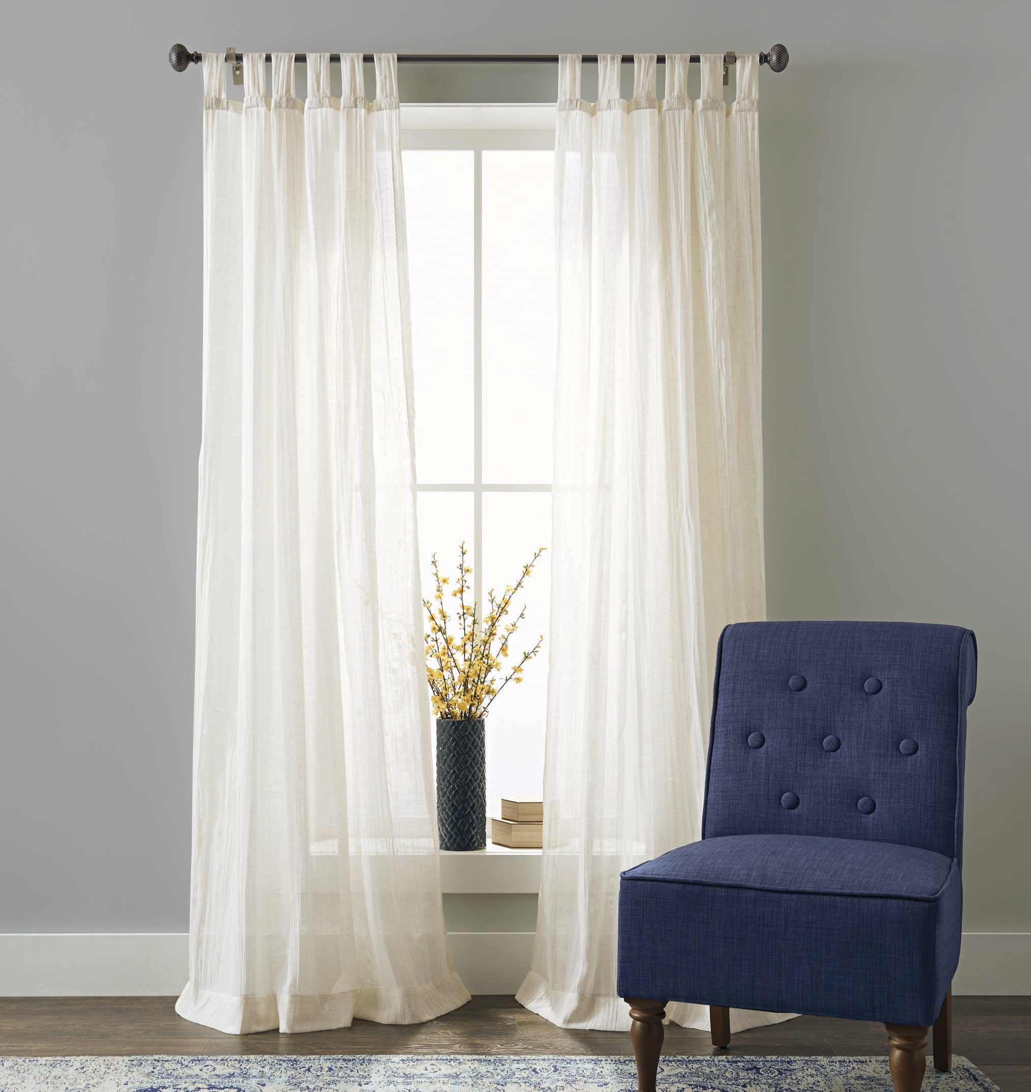 Better Homes and Gardens Arusha Tab Top Curtain - Walmart.com
