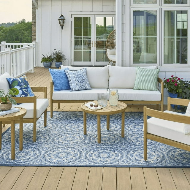 Better Homes and Gardens Astrid 5-Piece Outdoor Conversation Set ...