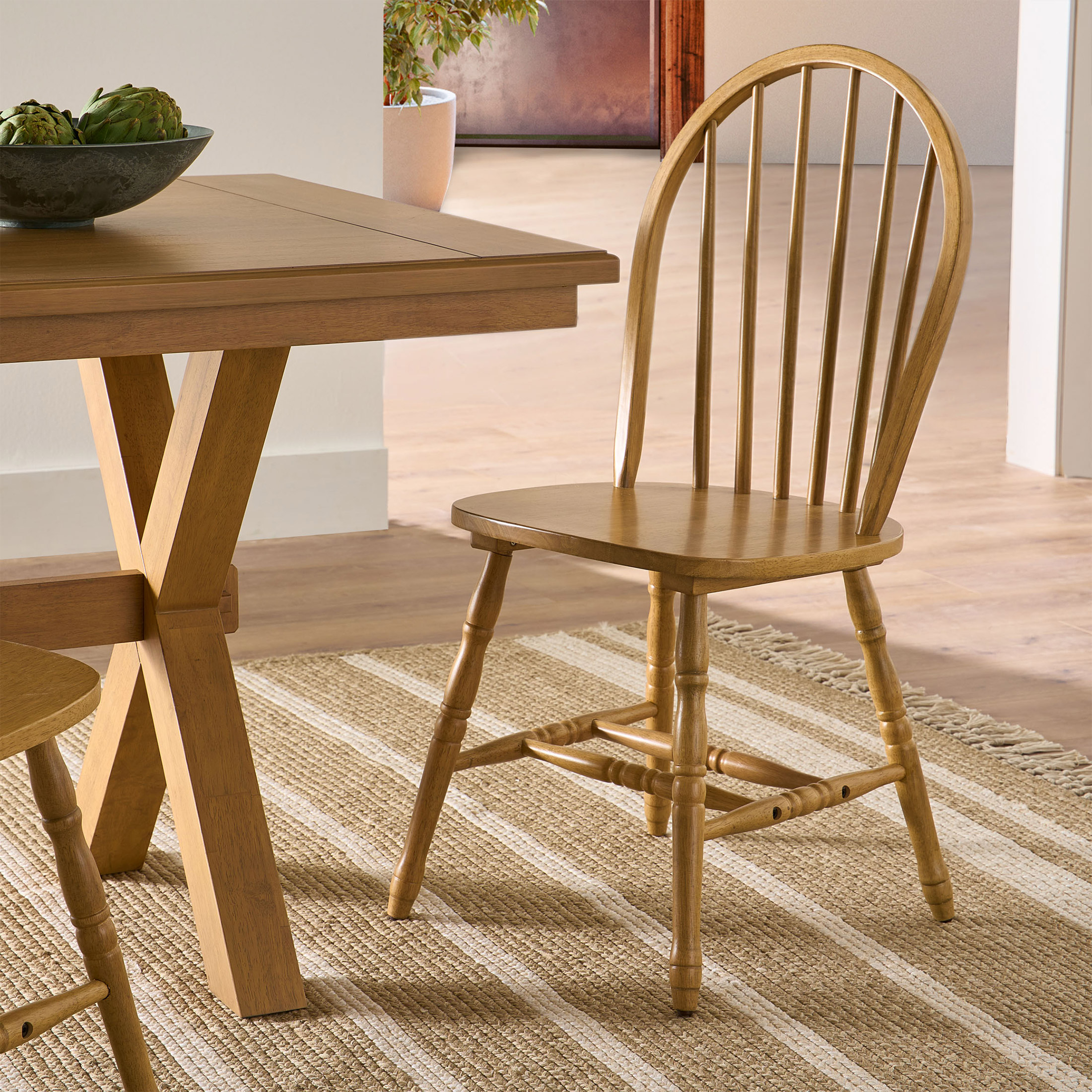 Better Homes And Gardens Autumn Lane Windsor Solid Wood Dining Chairs Better Homes And Gardens Autumn Lane Windsor Solid Wood Dining Chairs