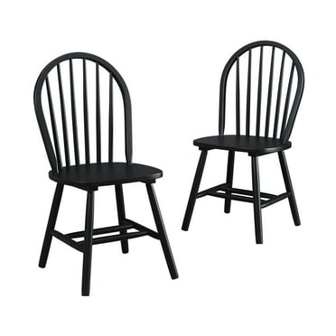 Better Homes and Gardens Bankston Dining Chair, Set of 2, Honey ...