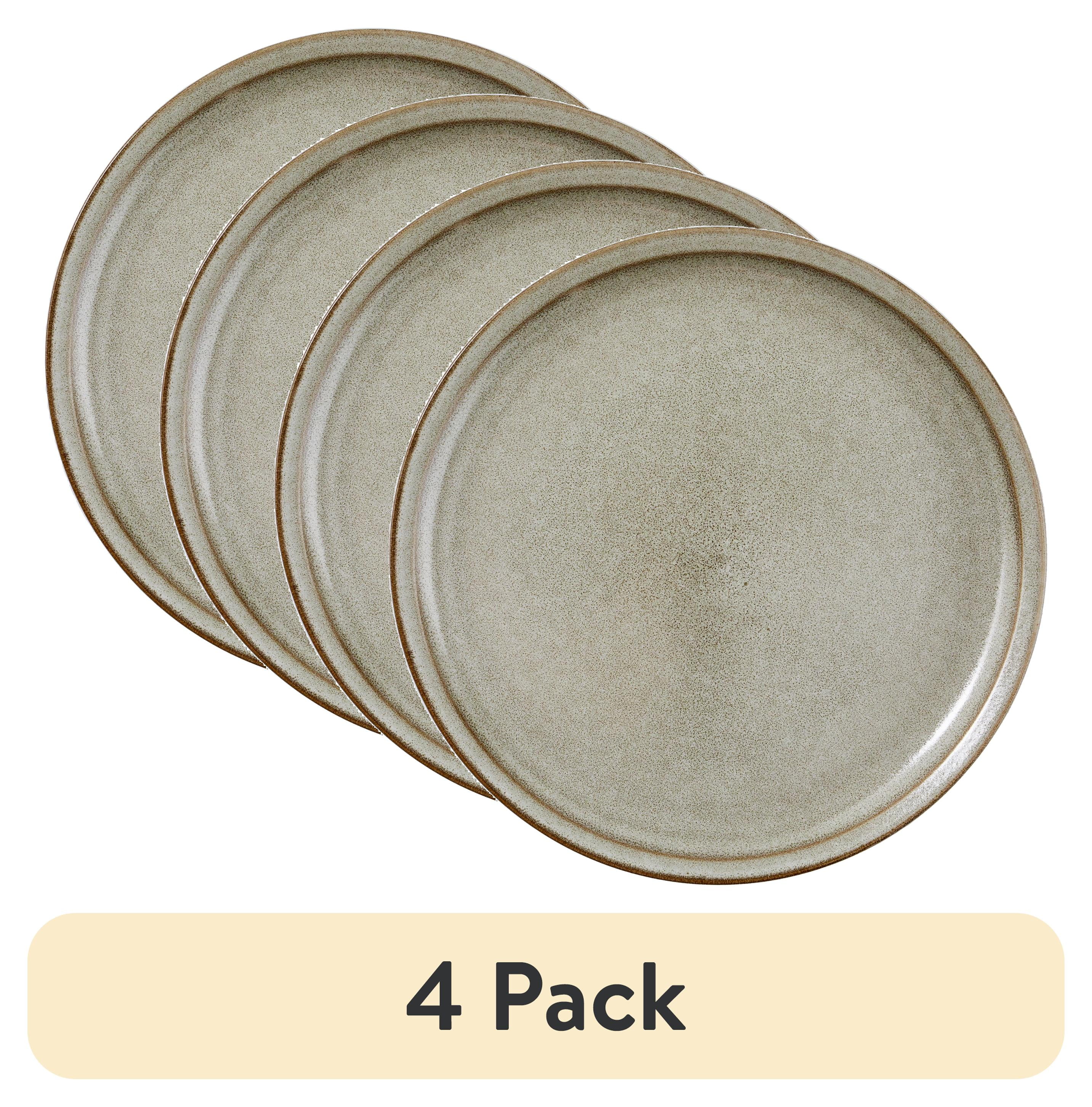 Better Homes & Gardens 10.25-inch Stoneware Dinner Plate 4 Pack ...
