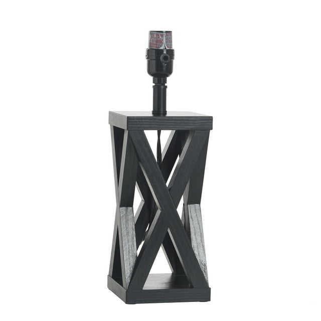 Better Homes and Gardens Crossmill Black Accent Table Lamp Base, 4.5"L ...