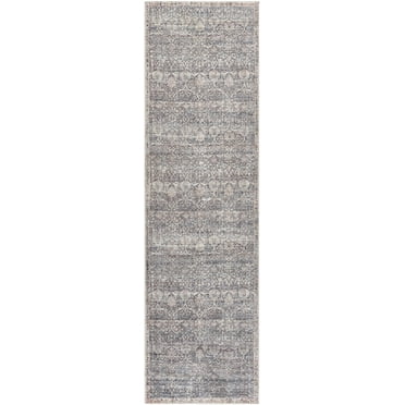 Better Homes & Gardens 7'10"x9'10" Beige Plaid Wool Indoor Area Rug ...