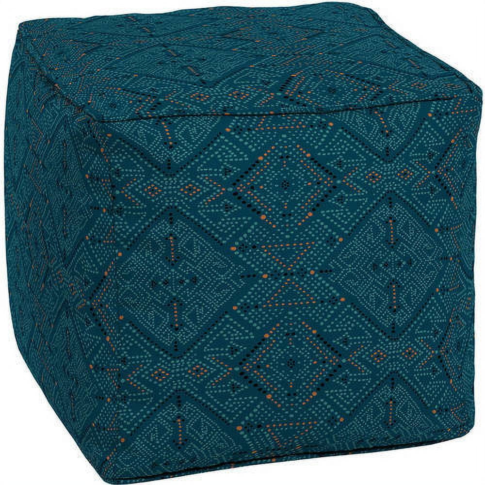 Better Homes and Gardens Outdoor Patio Square Pouf, Multiple Patterns ...