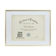 Better Homes & Gardens Gold Document Frame 8.5x11 Thin Gold Border ...