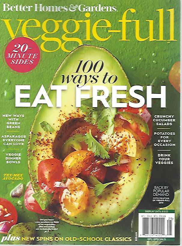 Better Homes and Gardens Veggie Full Magazine Issue 26 (Paperback - New ...