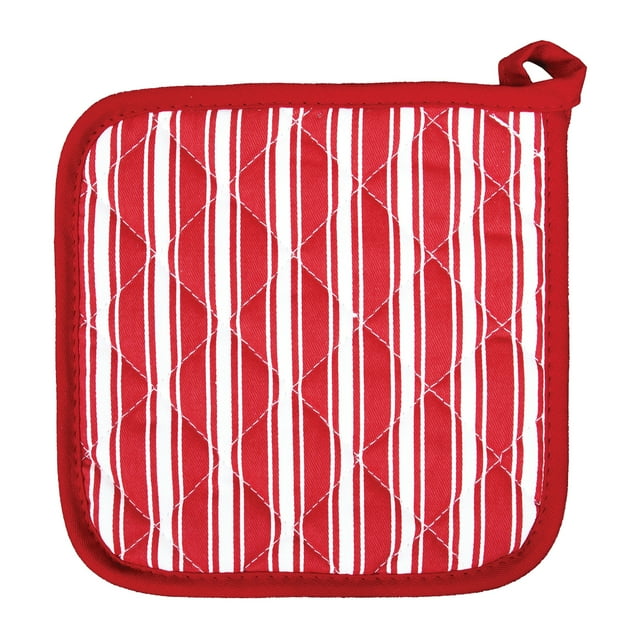 Better Houseware Striped Pot Holder (Red), 1683/R - Walmart.com