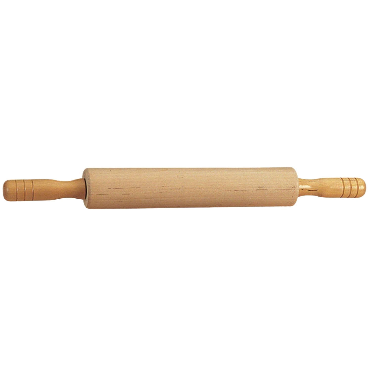 Better Houseware Wooden Rolling Pin with Nylon Bearings (Medium), 614 ...