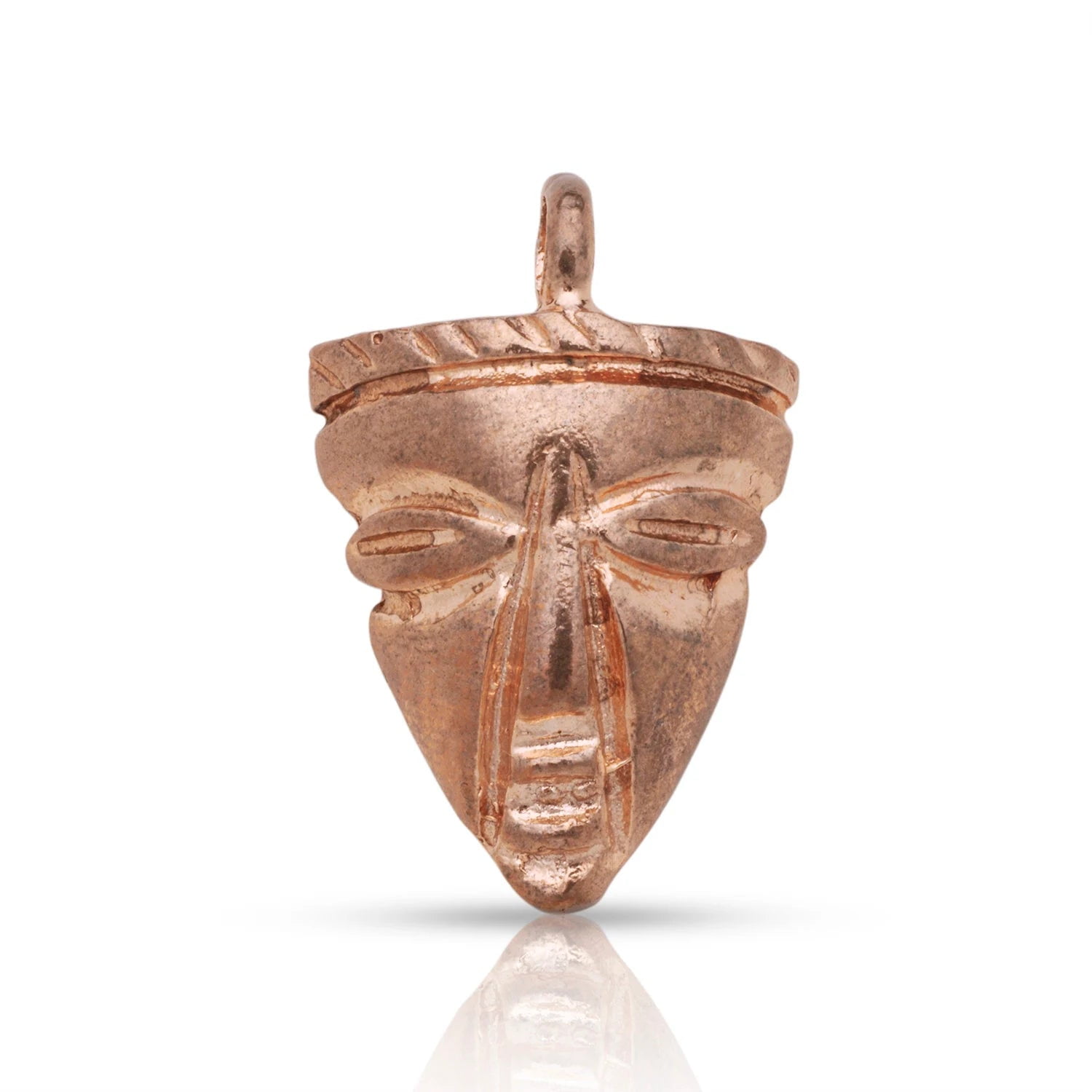 Better Jewelry Real Copper African Mask Pendant - Walmart.com