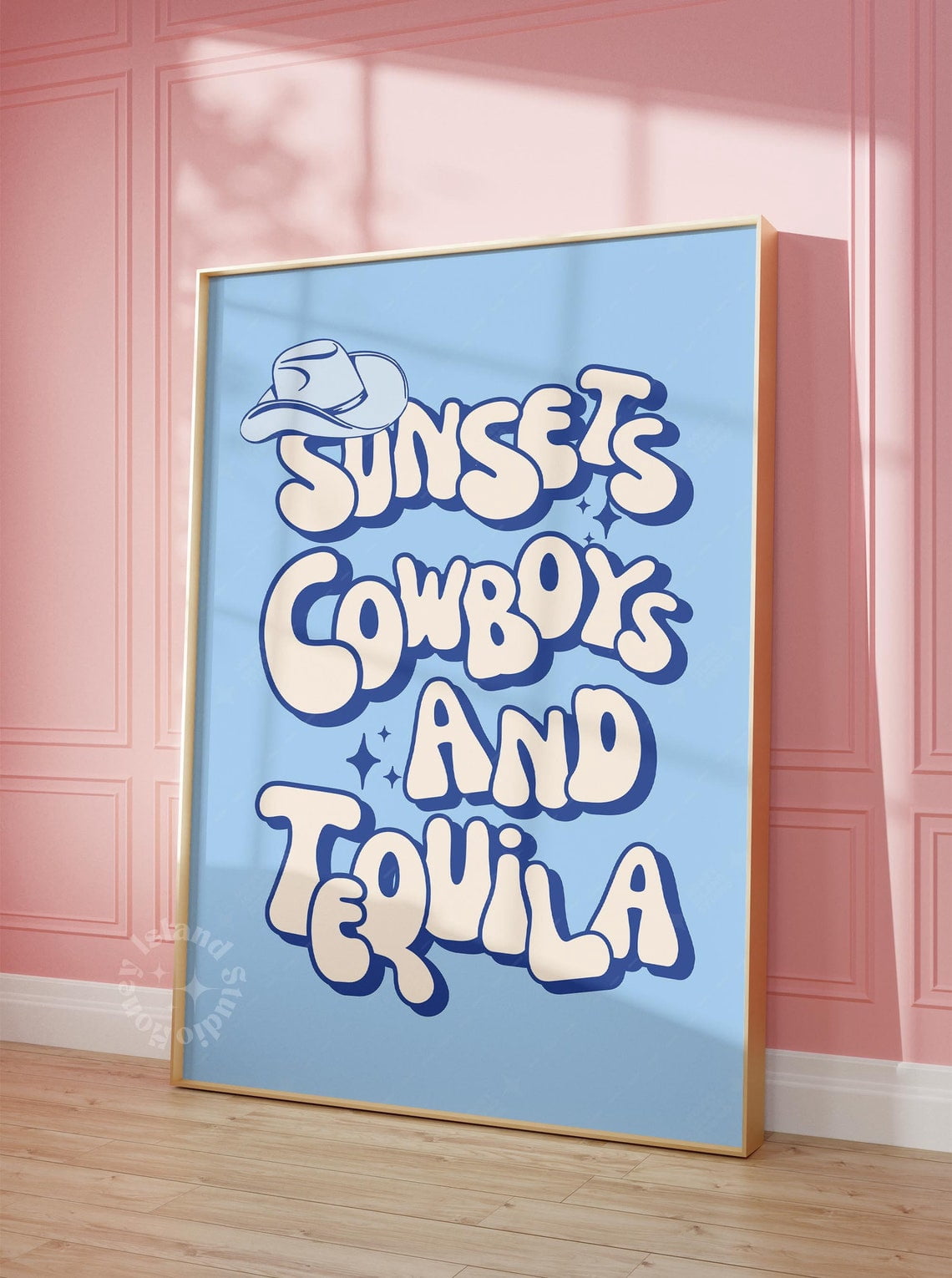 Better Late Than Trendy Girly Room Typography Wall Art Poster Decor ...