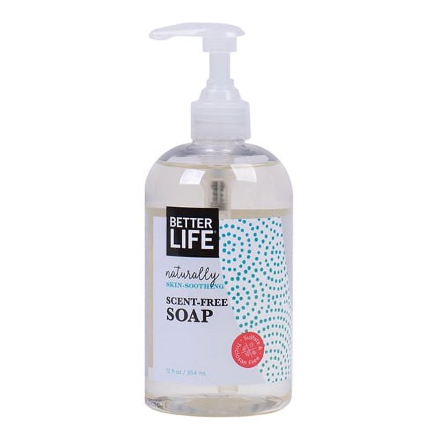 Better Life Naturally Skin Soothing Liquid Hand and Body Soap, Scent ...