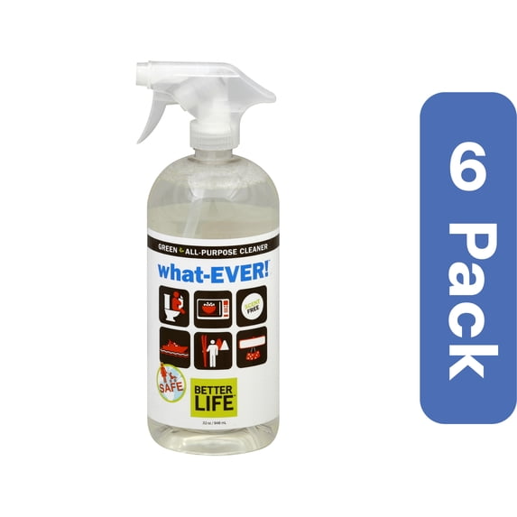 Better Life Unscented All Purpose Cleaner 32 Ounce (Pack of 6 ...
