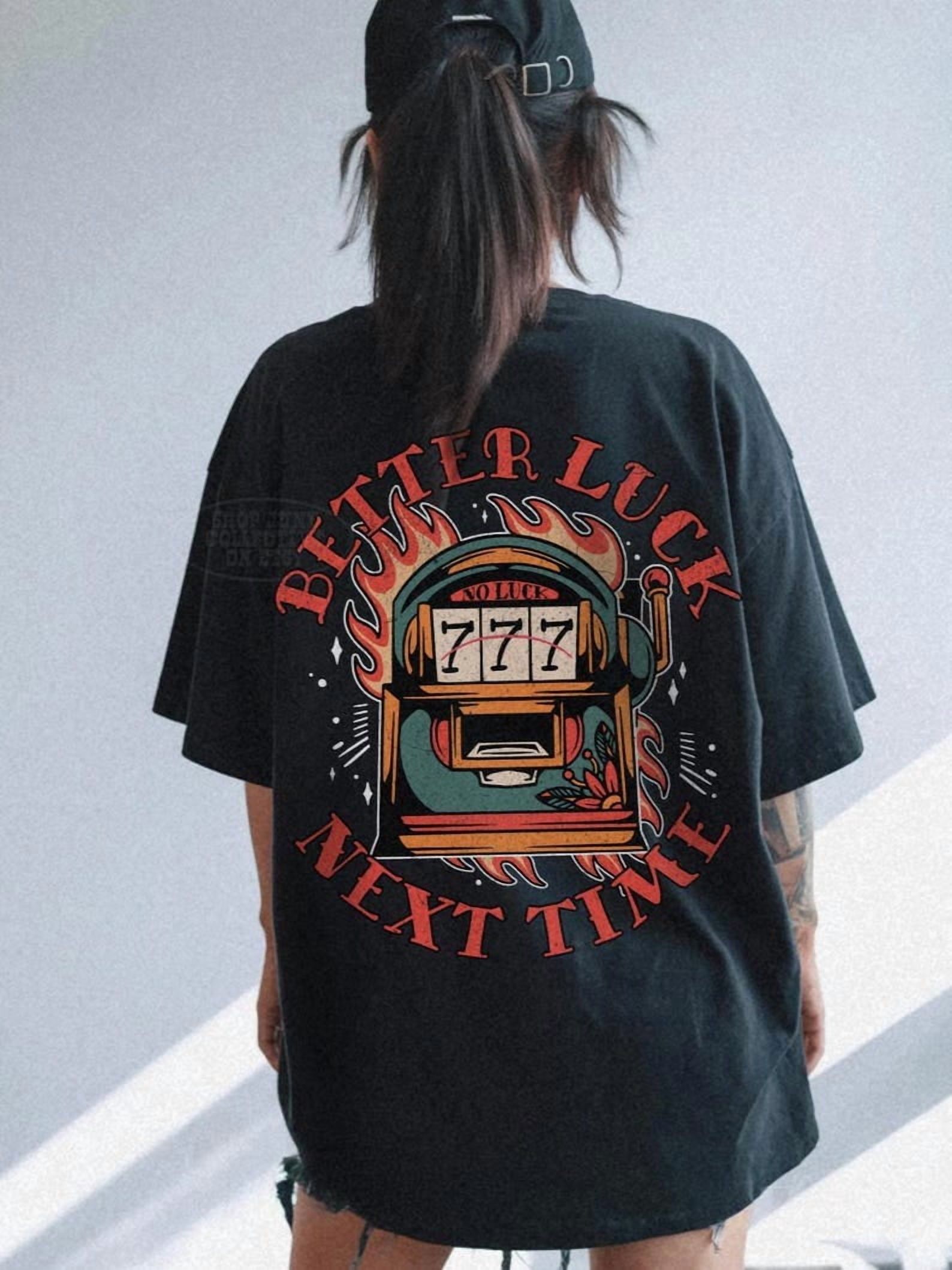 Better Luck Next Time Tee Western Lucky Shirt Traditional Tattoo ...