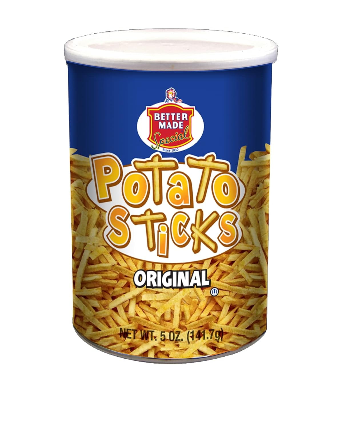 Better Made Potato Sticks 5Oz Canister - Shoestring Potato Sticks ...