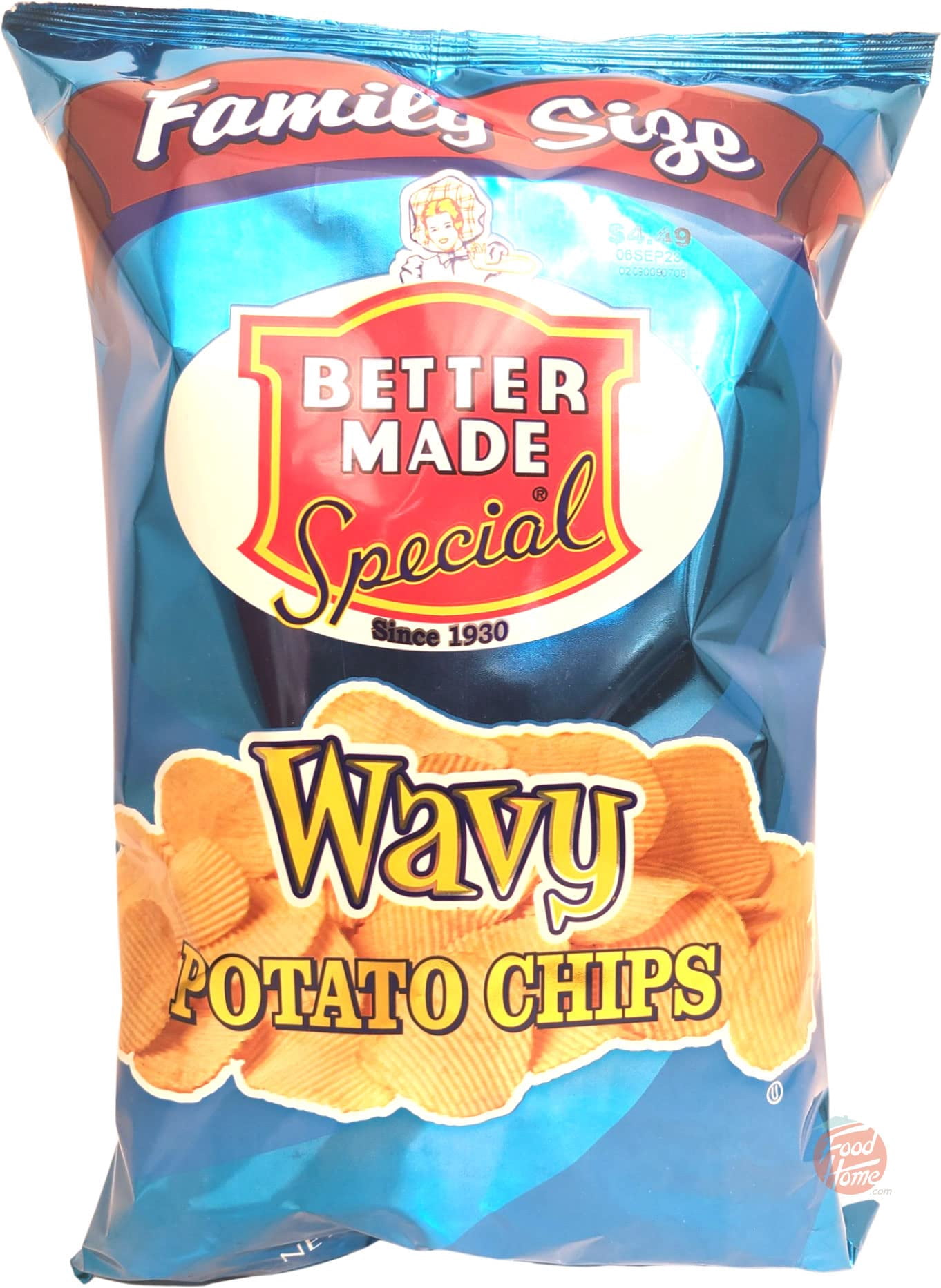 Better Made Wavy potato chips 9-ounce bag AIS1 - Walmart.com