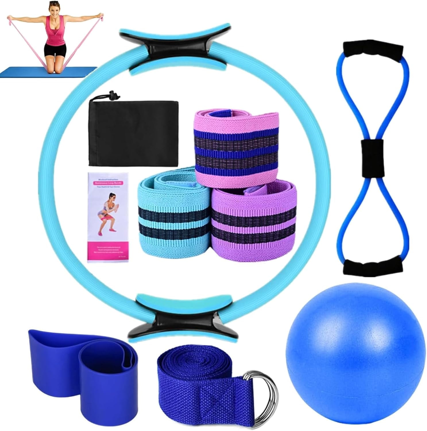 Better Me Pilates Kit, Betterme Home Pilates Essentials Kit for Women ...