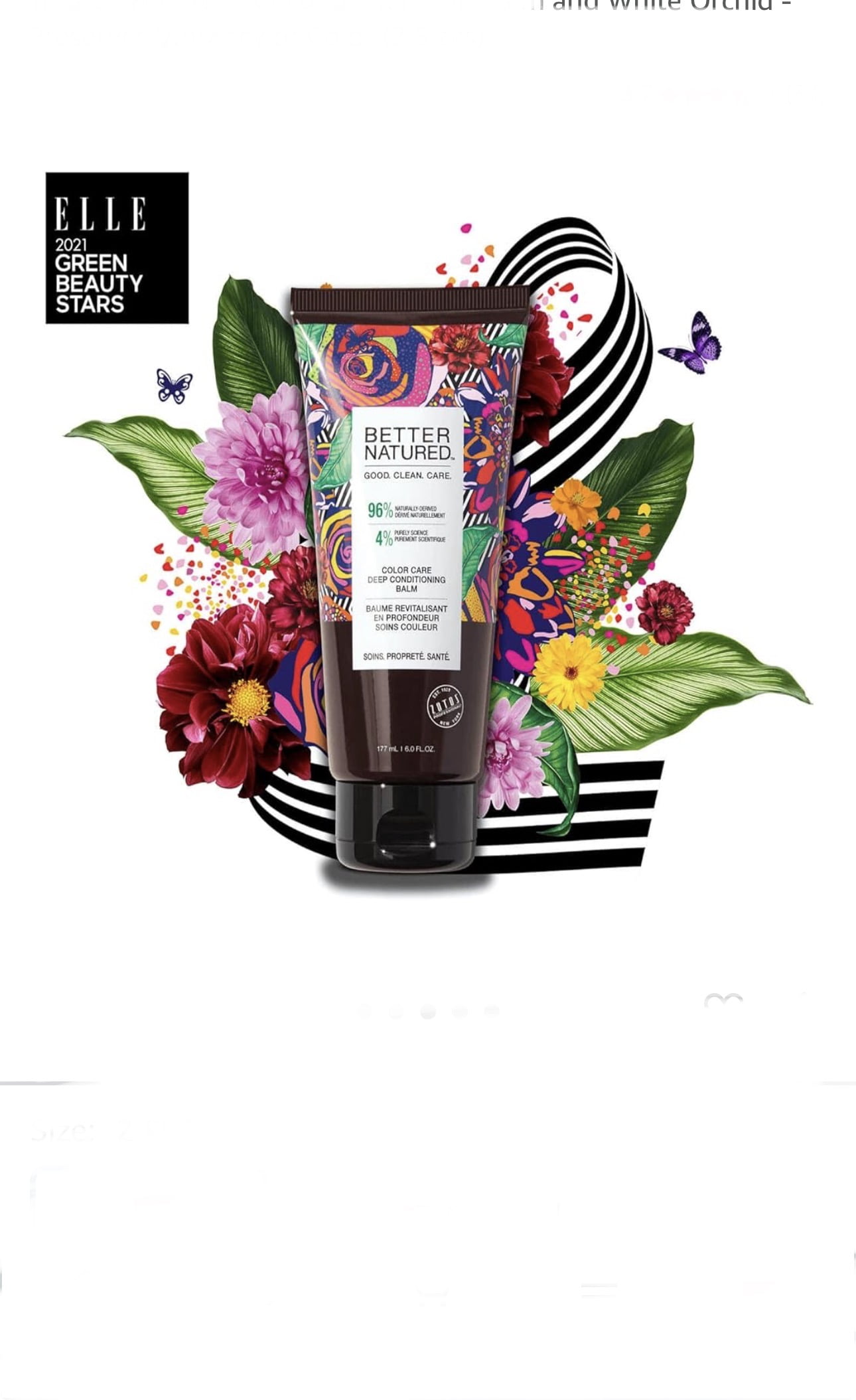 Better Natured Color Care Deep Conditioning Balm for Color Treated Hair ...