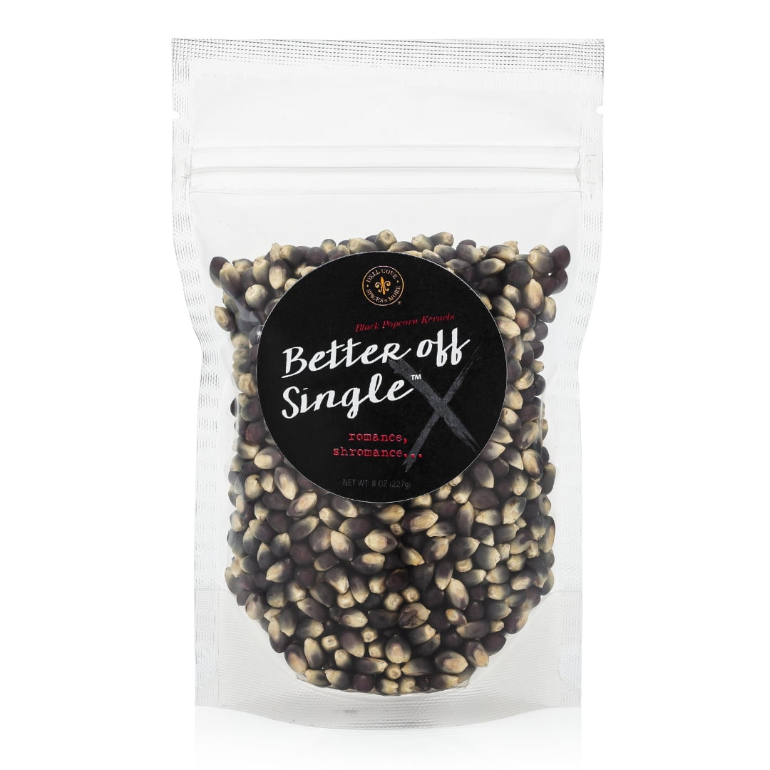 Better Off Single - Black Popcorn Kernels by Dell Cove Spices - Ideal ...