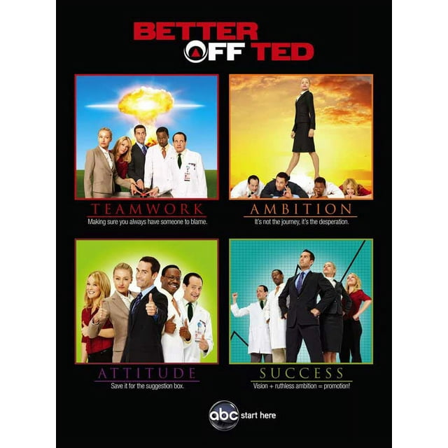 Better Off Ted (2009) 11x17 TV Poster - Walmart.com
