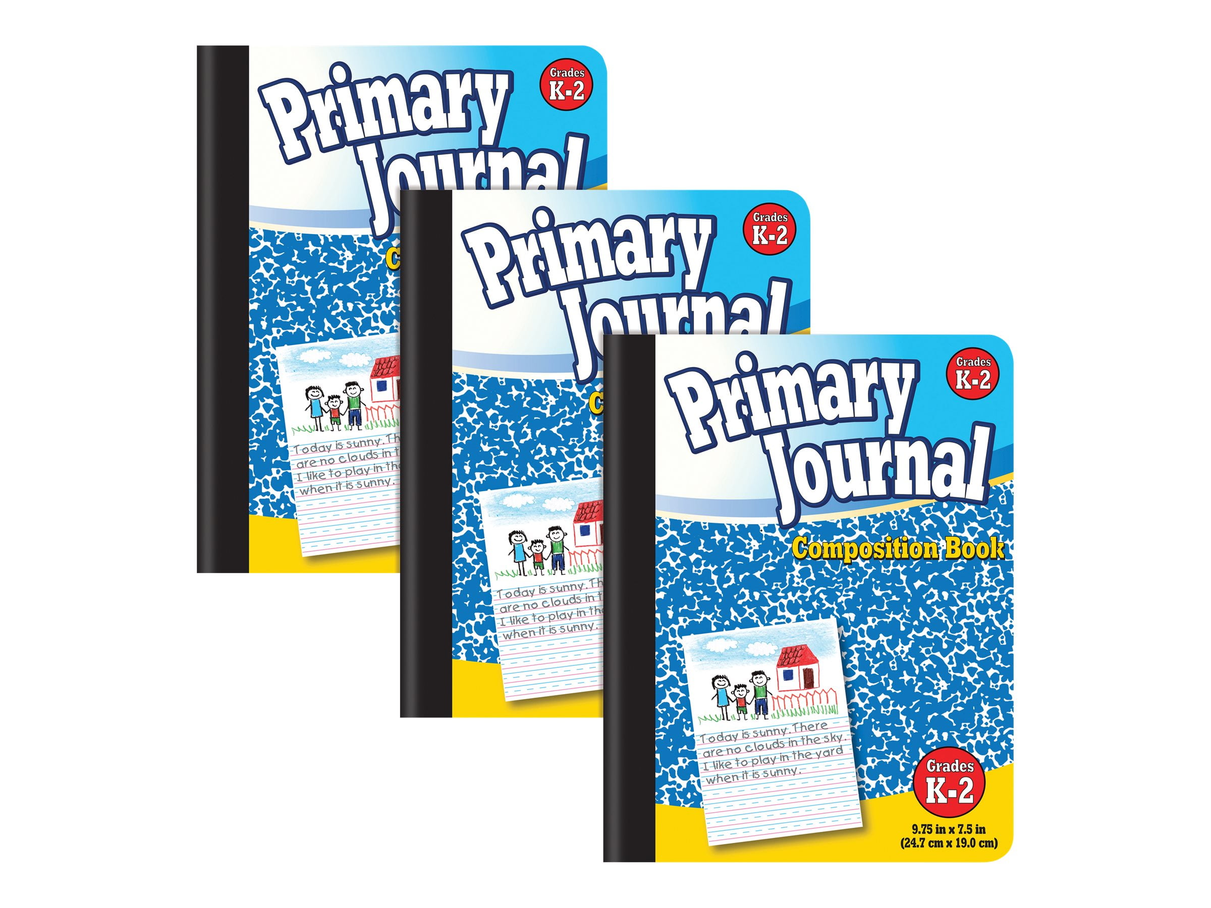 Better Office Primary Journal Composition Notebook, 7.5' x 9.75 ...