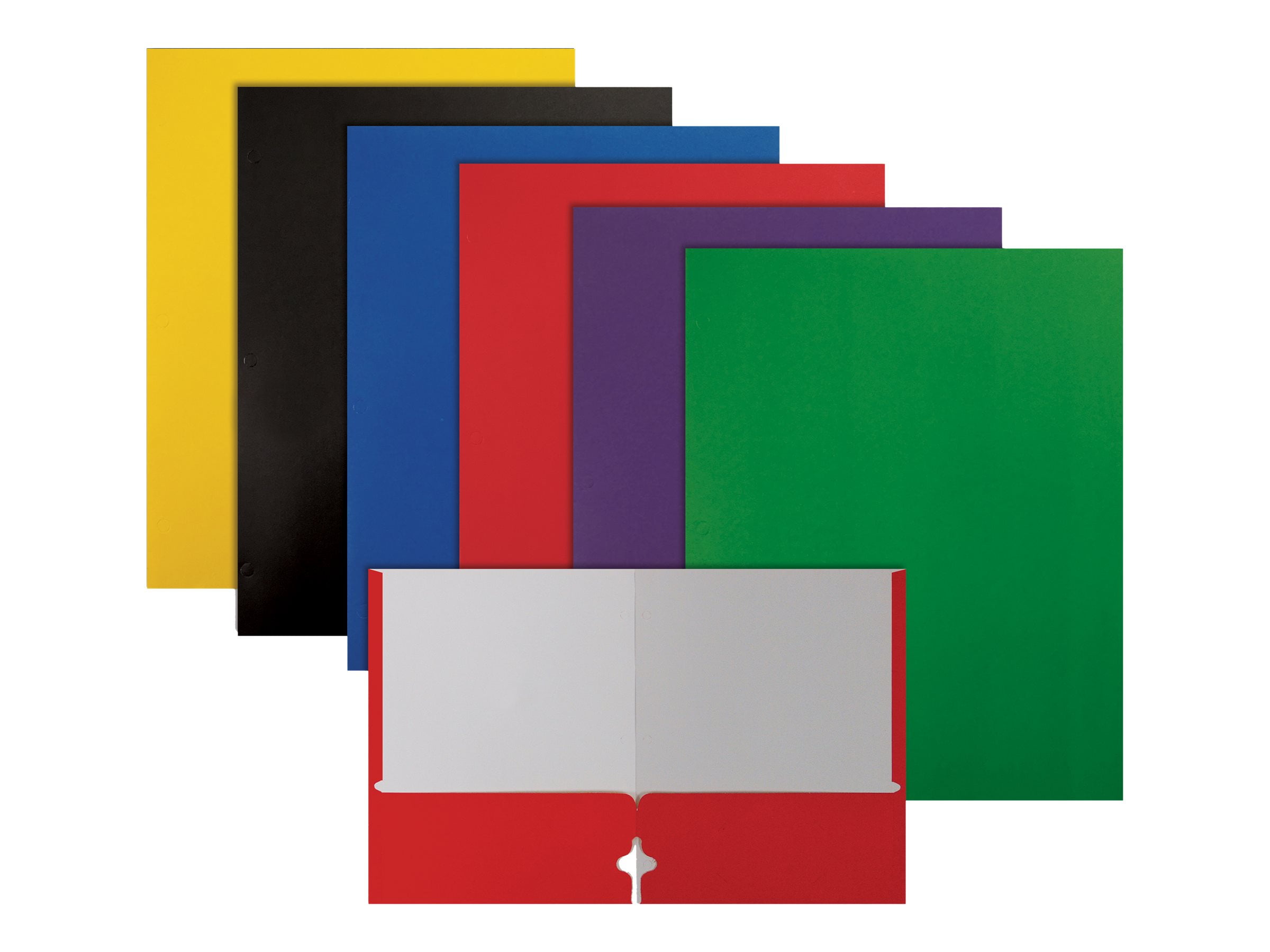 Red 2 Pocket Folder