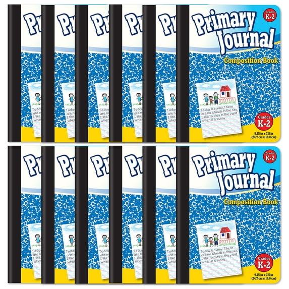 Better Office Products Primary Journal, Hardcover, Grades K-2, 100 ...