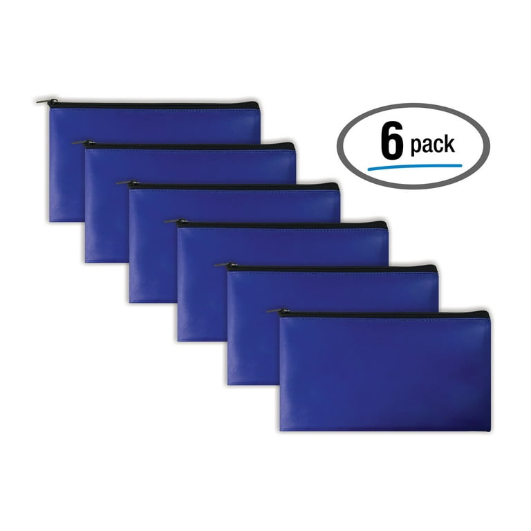 Deposit Bag 100 PCS 6”x9” Clear Business Bank Deposit New Zealand