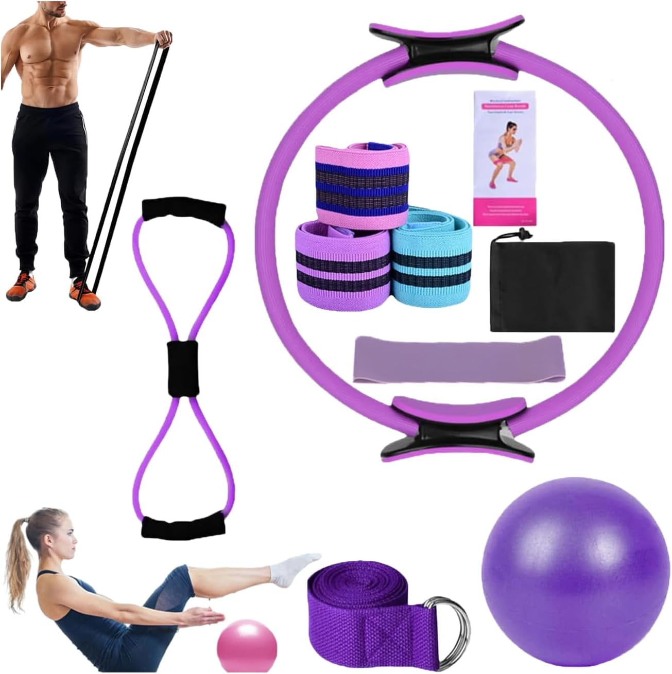 Better Me Pilates Essentials Kit for Women, Betterme Pilates Kit ...