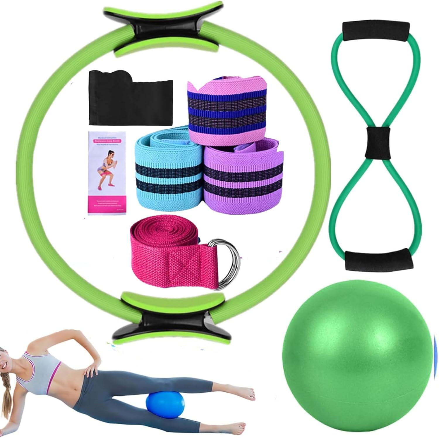 Better Me Pilates Kit, Pilates Essentials Kit for Women, Booty Bands ...