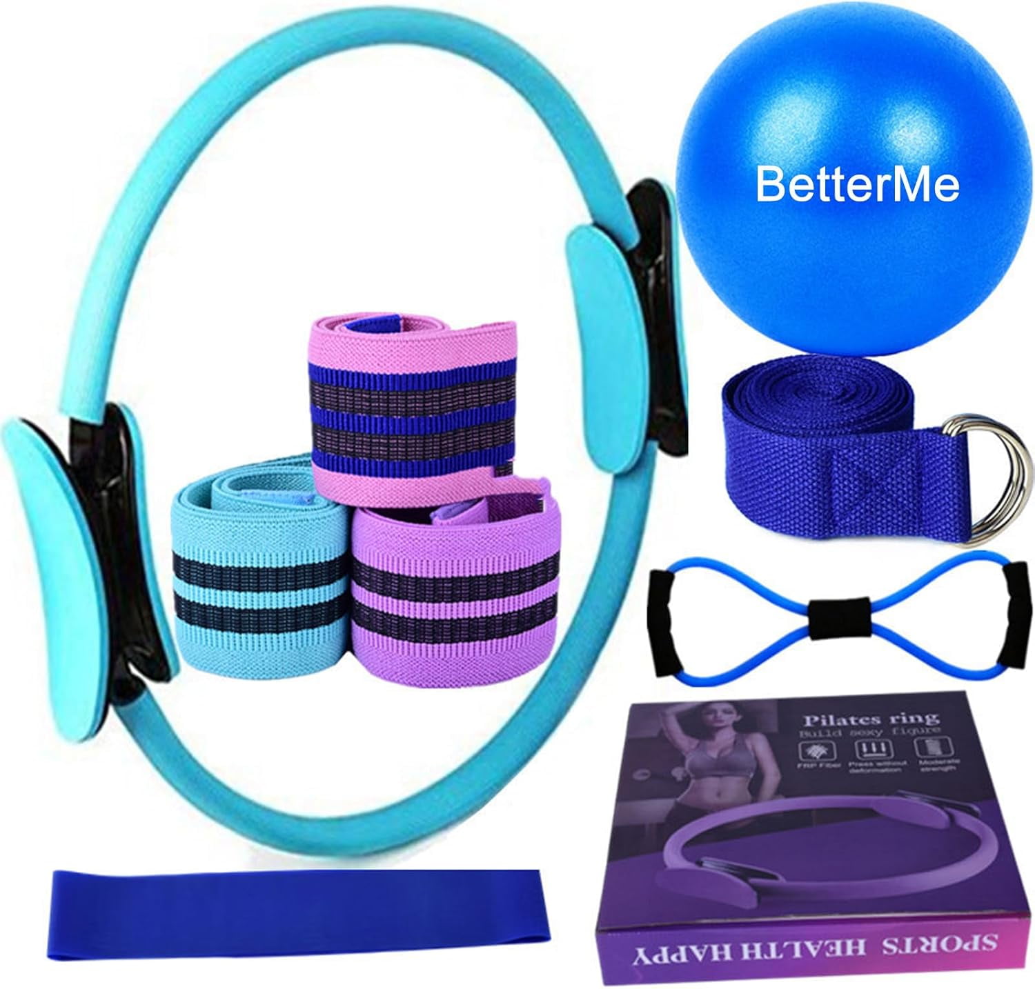 Better Me Pilates Kit, Better Me Pilates Essentials Kit for Women with ...